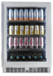 Saxony - 24" Single-Zone Beverage Centre - SPRBC056D1SS | Silhouette USA