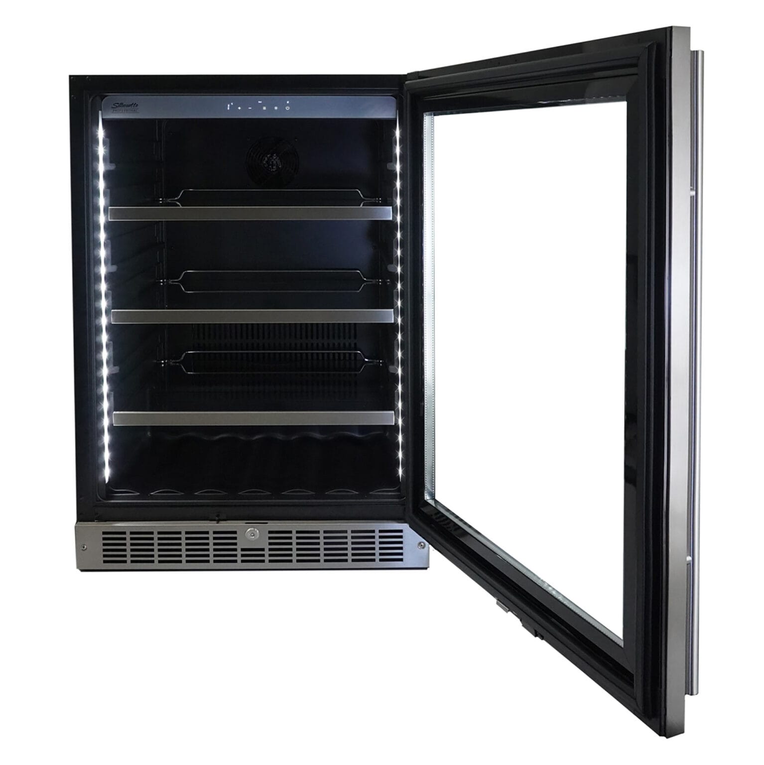 Silhouette Pro - 24" Built-in Beverage Center in Stainless Steel ...