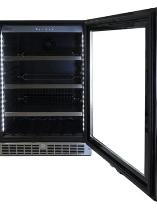 Silhouette Pro - 24" Built-in Beverage Center in Stainless Steel ...