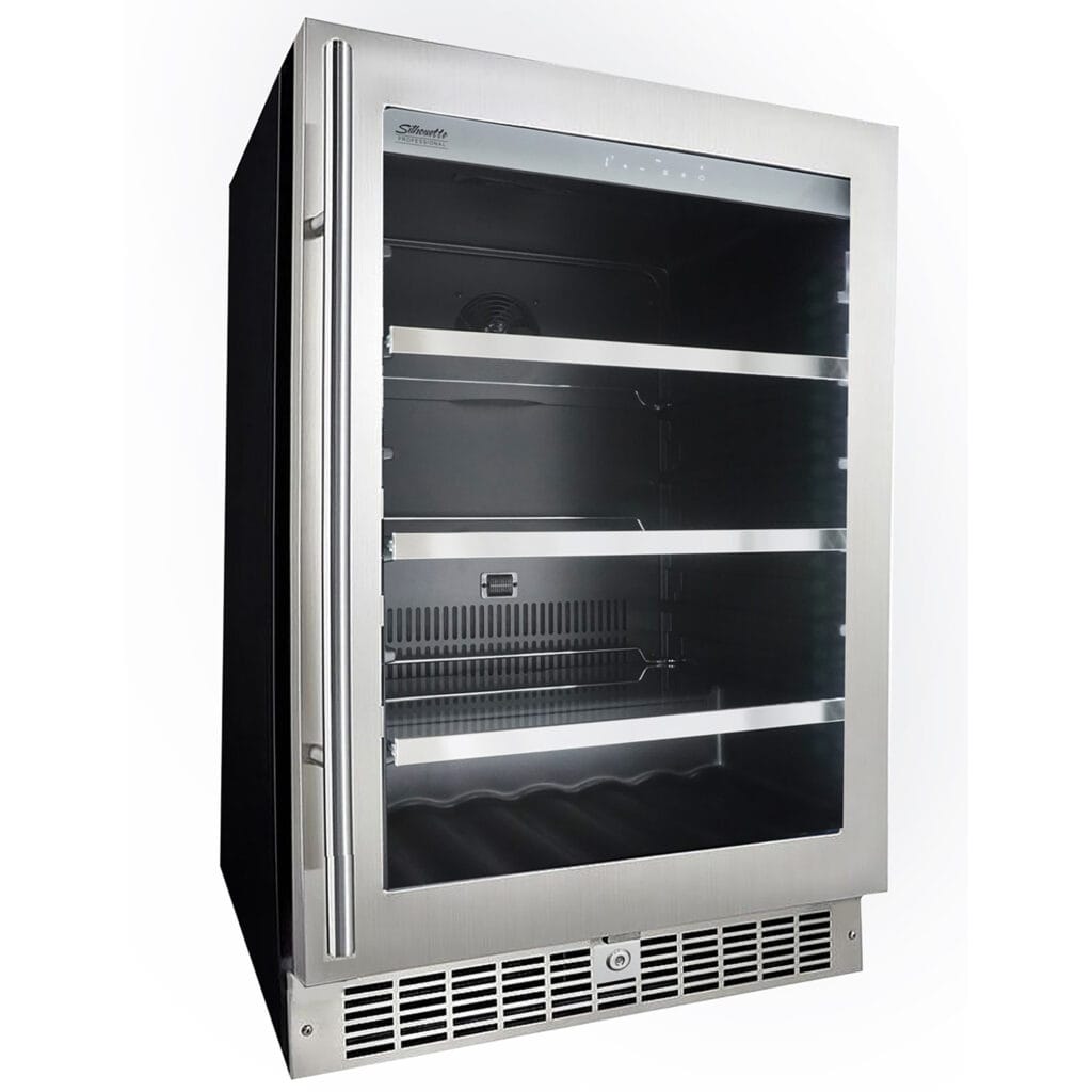 Silhouette Pro - 24" Built-in Beverage Center in Stainless Steel ...