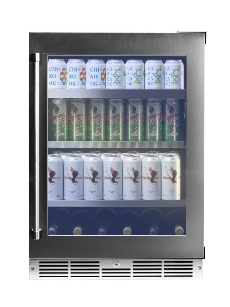 Silhouette Pro - 24" Built-in Beverage Center in Stainless Steel ...